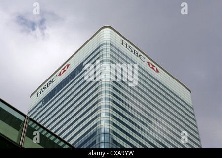HSBC head office in Canary Wharf, London, England Stock Photo - Alamy