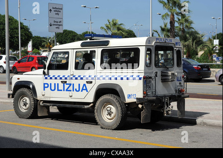 Police Car, Malta Stock Photo - Alamy