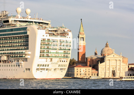 Cruise ship Ventura in Venice Stock Photo - Alamy