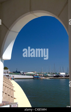 Promenade and seawall at Corpus Christi, Texas, USA Stock Photo - Alamy