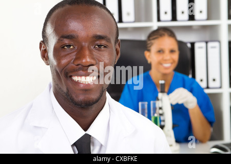 african american medical researchers in lab Stock Photo - Alamy