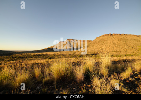 Landscape scene in the Karoo National Park in South Africa Stock Photo ...