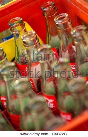 Crates of empty Coca-Cola bottles Stock Photo: 79727713 - Alamy