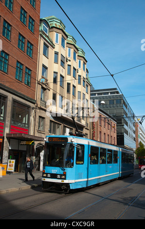 Storgata street St. Hanshaugen district central Oslo Norway Europe ...
