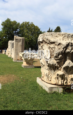 The remains of Roman forum in Zadar, Croatia Stock Photo - Alamy