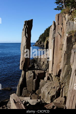 Balancing rock, Long Island, Nova Scotia Stock Photo: 50682806 - Alamy