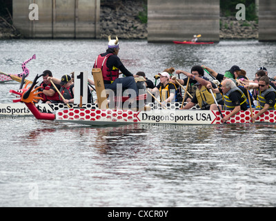 Stock photo of of dragon boats at the fall Dragon Boat Races in ...