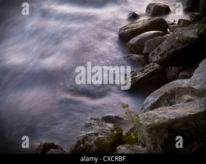 long exposure at the river Stock Photo - Alamy