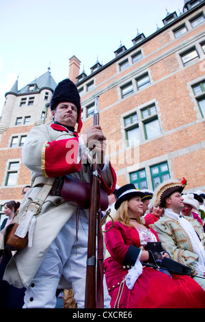 Authentically costumed participants and spectators, opening evening ...