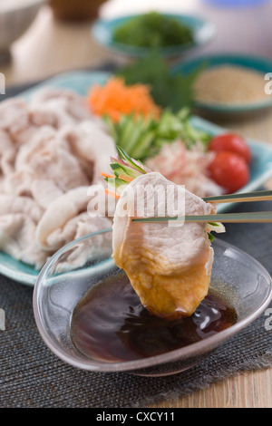 Rei-shabu (Cold shabu-shabu Stock Photo - Alamy