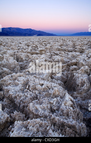 Devils golf course salt formation in Death Valley National Park, part ...