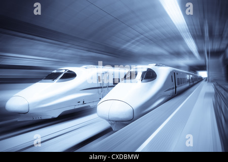 High speed train Stock Photo - Alamy