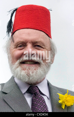 Welsh actor Sir Anthony Hopkins pictured while unveiling a statue of ...