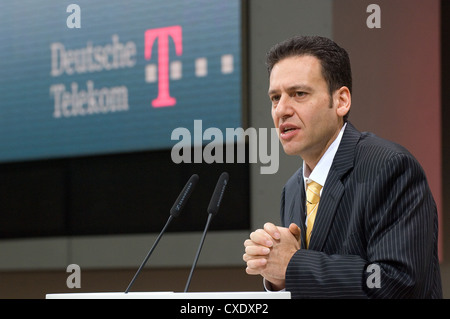 Hamid Akhavan, German Telekom AG Stock Photo - Alamy