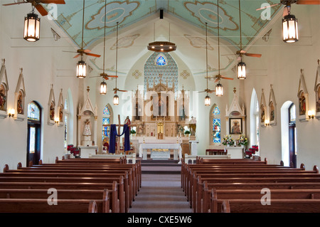 Panna Maria Catholic Church at Panna Maria Texas is oldest Polish ...