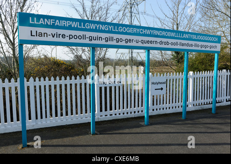 Llanfair P G Stock Photo: 102938821 - Alamy