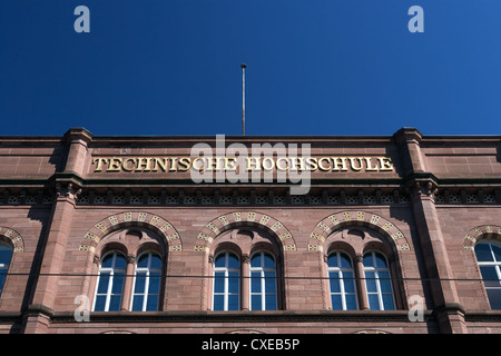 Main building of Karlsruhe Institute of Technology, KIT, Karlsruhe ...