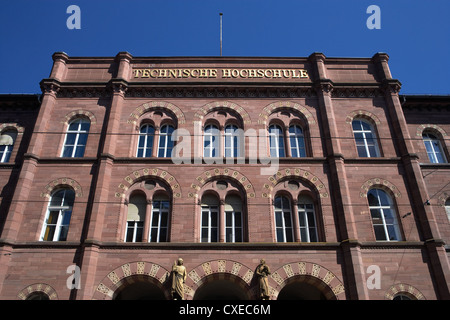 Main building of Karlsruhe Institute of Technology, KIT, Karlsruhe ...