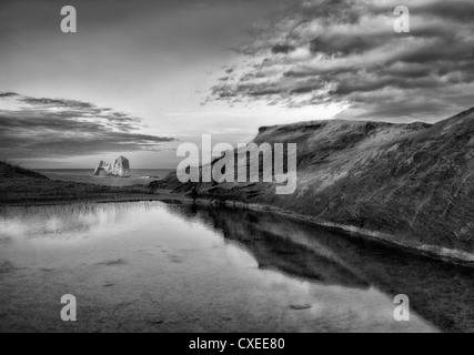 Mack Arch Rock at sunrise. Oregon Stock Photo - Alamy