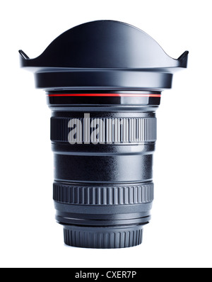 Wide Angle Professional DSLR Lens. Photography Technology Stock Photo ...
