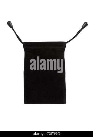 Close-up of black node with knot flat lay on a yellow background. Navy ...