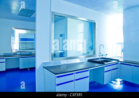 Lab corridor clean room interior . Graphene Institute, University of ...