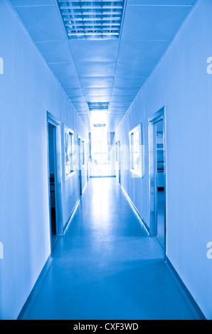 Lab corridor clean room interior . Graphene Institute, University of ...