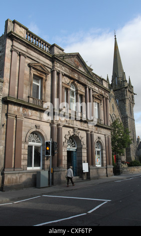 Forres town hall Scotland September 2012 Stock Photo - Alamy