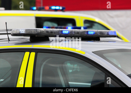 Generic Police vehicles and markings Stock Photo - Alamy