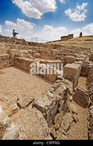 the valeria romans ruins of cuenca castilla la mancha spain Stock Photo ...