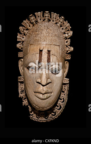 Queen Mother Pendant Mask Iyoba 16th century Nigeria Court of Benin ...