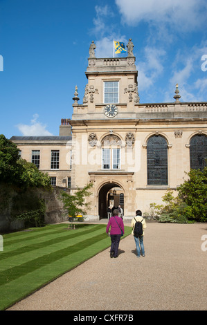 Trinity College Chapel, Oxford, seen from the Front Quadrangle Stock ...