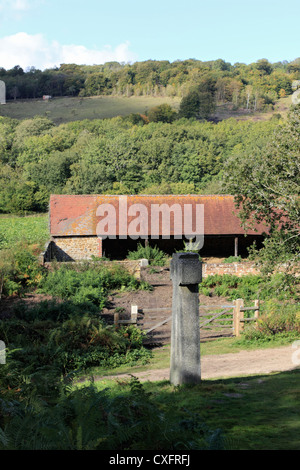 Samuel Wilberforce memorial near Abinger Hammer, Surrey, England UK ...