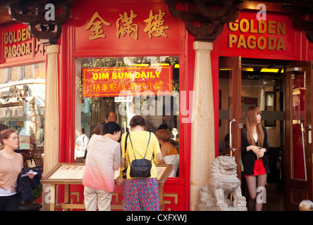 The Golden Pagoda restaurant, Gerrard Street, Chinatown, London ...