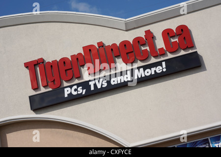 TigerDirect, Electronics Store, Canada Stock Photo - Alamy