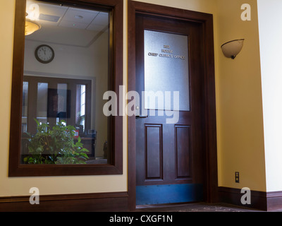 Alaska State Capitol Building Interior, Juneau, Alaska, USA Stock Photo ...