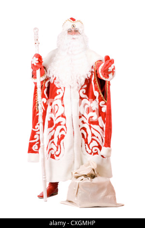 Father Frost (Russian Ded Moroz) figurine on traditional 2019 New Year ...