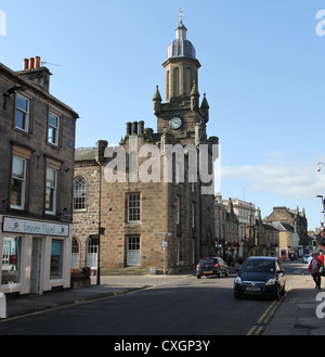 Forres street scene Scotland September 2012 Stock Photo - Alamy