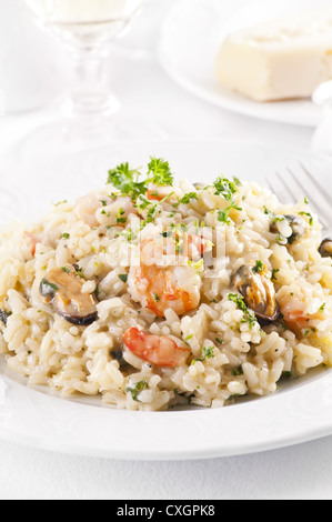 ITALIAN MARINARA RISOTTO Stock Photo - Alamy