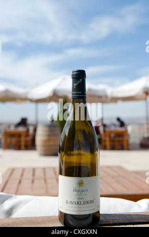 Botlle of Anatolian wine served by the oldest Turkish winery ...