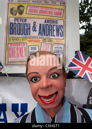 The ventriloquist's dummy, Archie Andrews Stock Photo - Alamy
