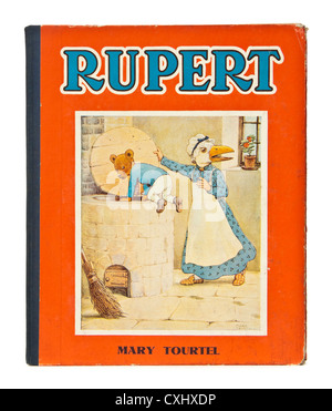 A vintage children’s ‘Rupert’ annual, published by The Daily Express ...