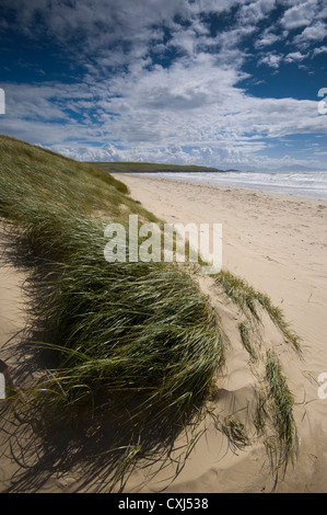 Aberffraw dunes and beach at Aberffraw bay on Anglesey Stock Photo - Alamy