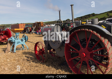 vintage traction engine Stock Photo - Alamy