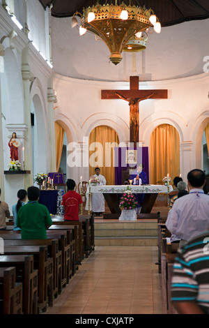 Sacred Heart Catholic church, Vientiane, Laos Stock Photo - Alamy