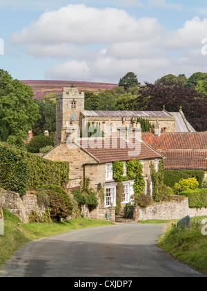 Lastingham village in the North Yorkshire Moors Stock Photo - Alamy