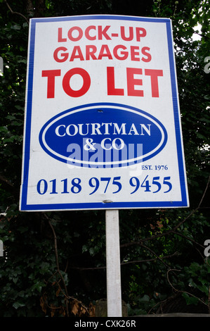 Lock up Garages Stock Photo - Alamy