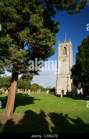 The parish church of St Mary and St Martin, in the pretty village of ...