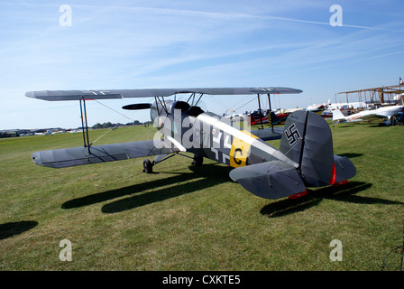 BUCKER BU 131 JUNGMANN (YOUNG MAN) BU+CC WK NR 1109 Stock Photo - Alamy