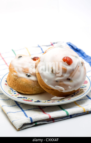 Belgian iced buns Stock Photo - Alamy